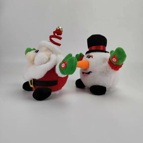 Spinning Santa Claus Plush toy