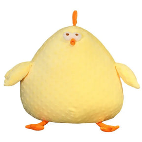 Chubby Plush Seagull Pillow Cute Fat Chicken giant Plush Toys,(15.74in