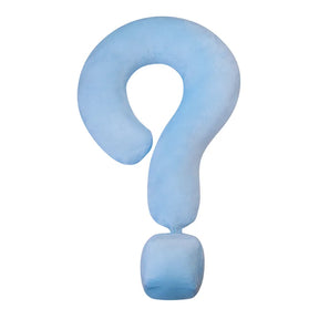 Funny Question Mark Shaped Travel Neck Pillows, 21.7"
